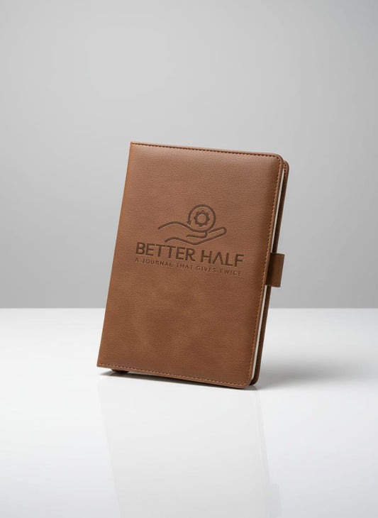 Better Half Journal | Buy One, Give One Charity Journal